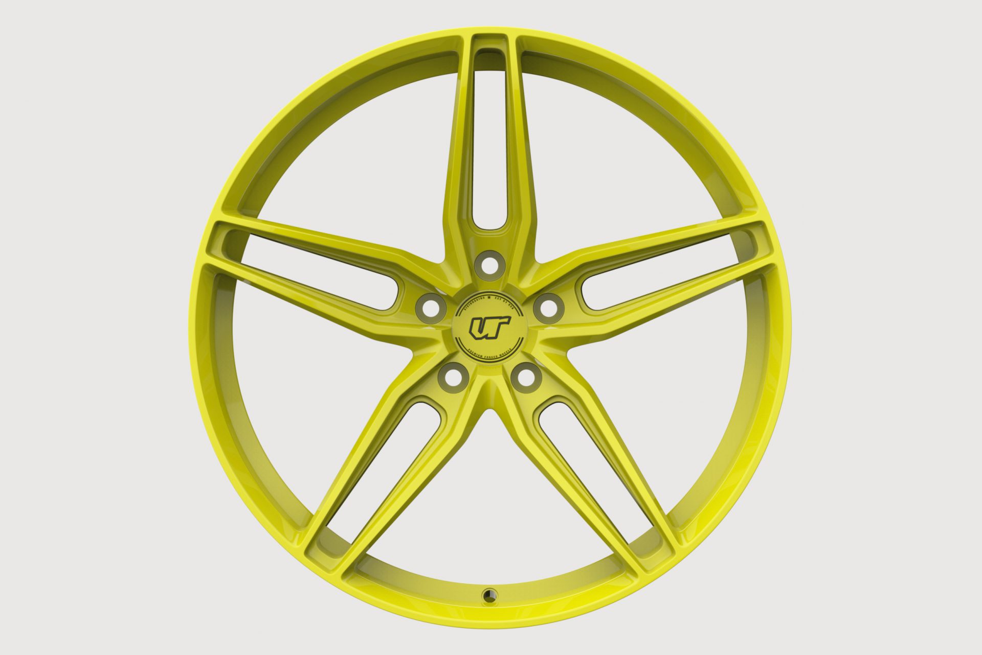 VR Forged Drift-Spec D10 Wheel in Highlighter Yellow and Fluorescent ...
