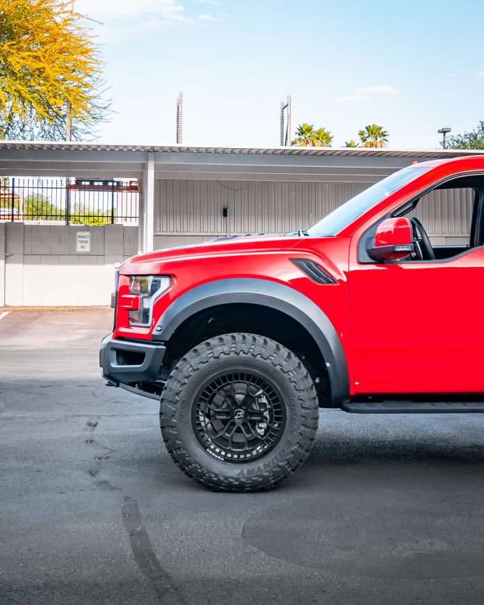 Ford Raptor with 20-Inch Forged Monoblock D02 Wheels | VR Forged