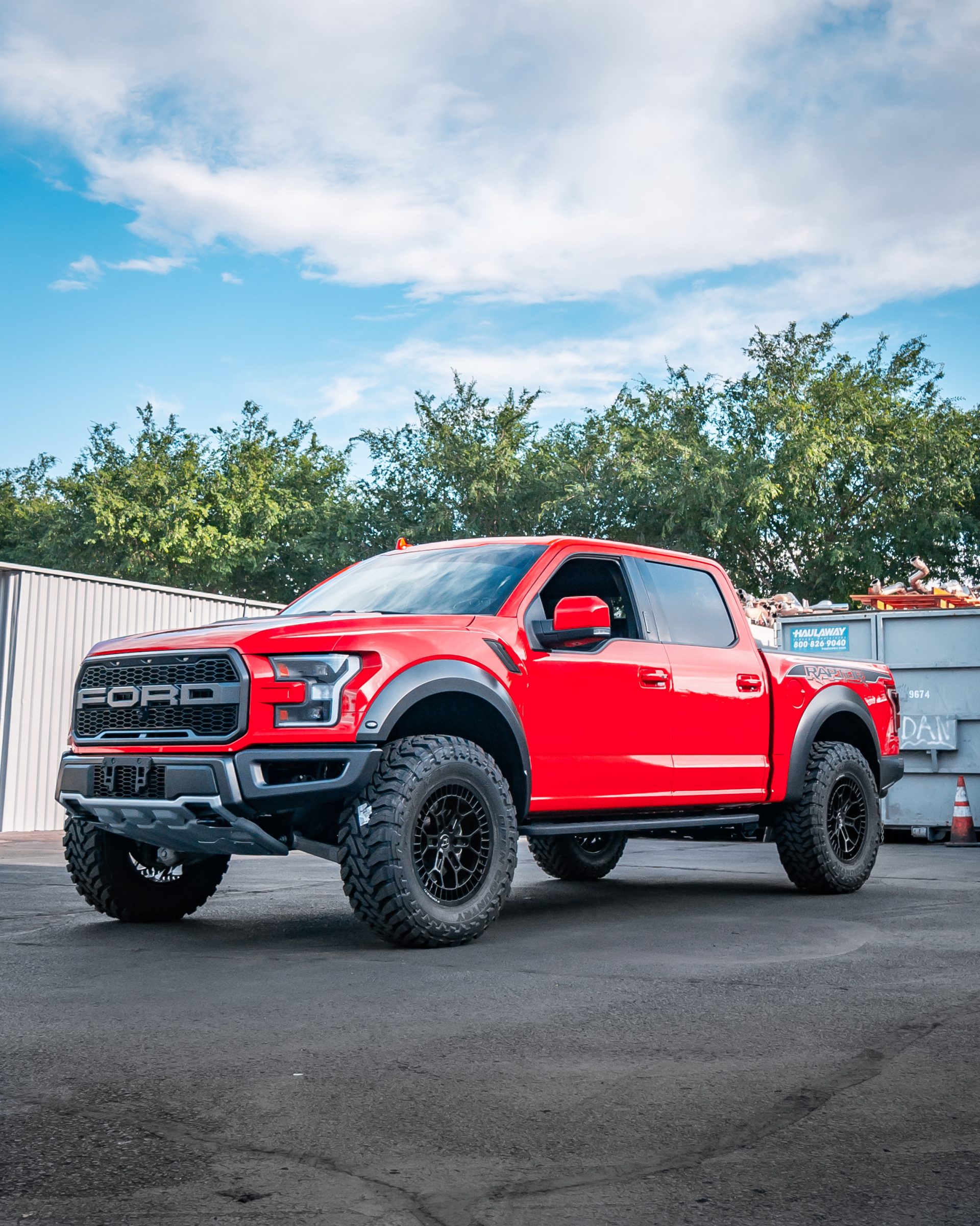 Ford Raptor with 20-Inch Forged Monoblock D02 Wheels | VR Forged