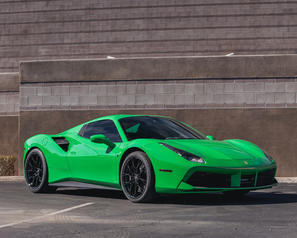 Neon Green Ferrari Prior Design Gives The McLaren 720s The 'lime