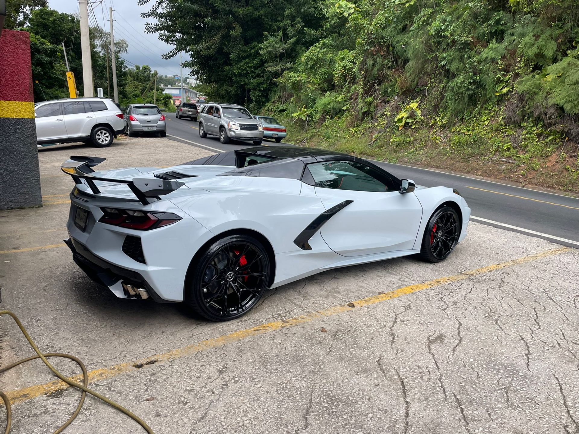 Corvette C8 Track Car in Puerto Rico with VR Forged D01 Wheels | VR Forged